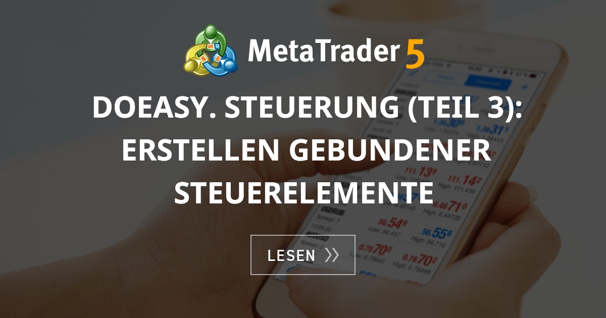 DoEasy. Steuerung (Teil 3): Erstellen gebundener Steuerelemente - Artikel über MQL5