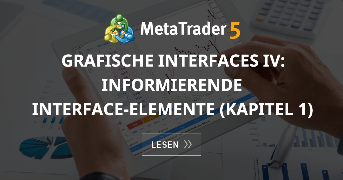 Grafische Interfaces IV: Informierende Interface-Elemente (Kapitel 1 ...