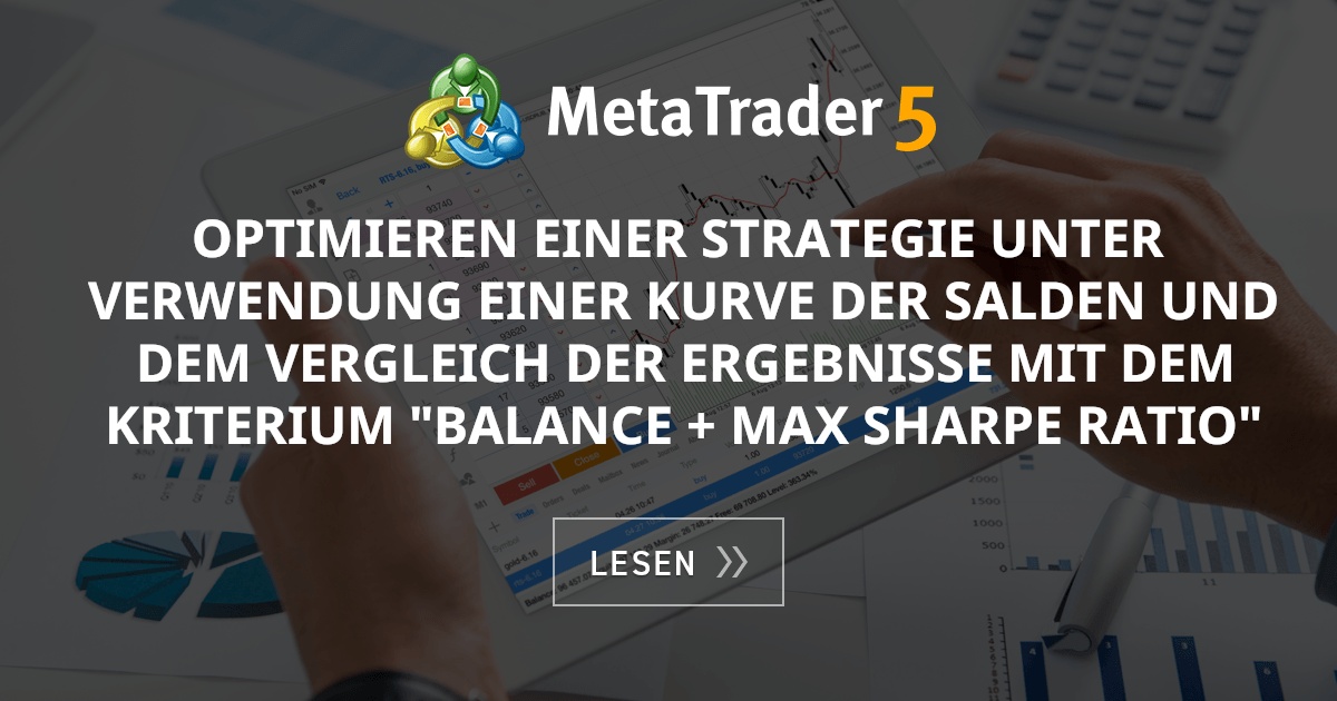 Optimieren einer Strategie unter Verwendung einer Kurve der Salden und ...