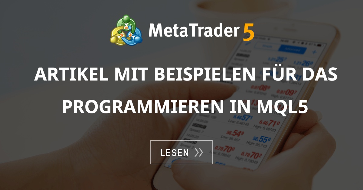 Artikel mit Beispielen für das Programmieren und Funktionieren von Handelsrobotern und ...