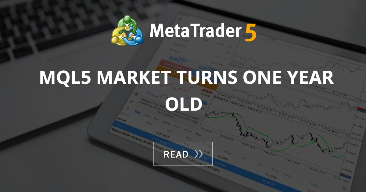 MQL5 Market Turns One Year Old - MQL5 Articles