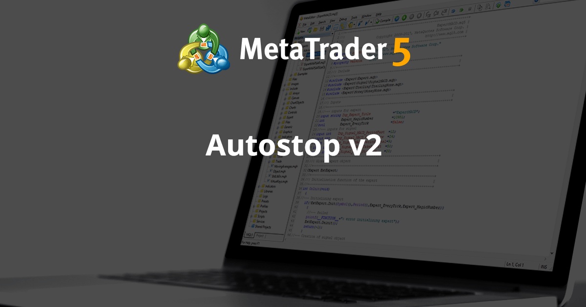 Free Download Of The Autostop V2 Expert By Fxautomatedcom For Metatrader 4 In The Mql5 Code 