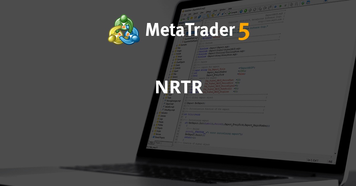 Free download of the 'NRTR' indicator by 'Integer' for MetaTrader 5 in the MQL5 Code Base, 2010. ...
