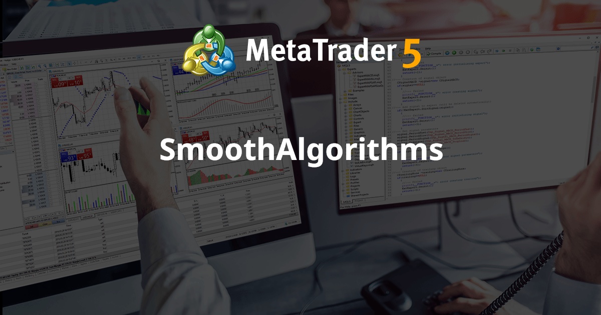 Free download of the 'SmoothAlgorithms' library by 'GODZILLA' for MetaTrader 5 in the MQL5 Code ...
