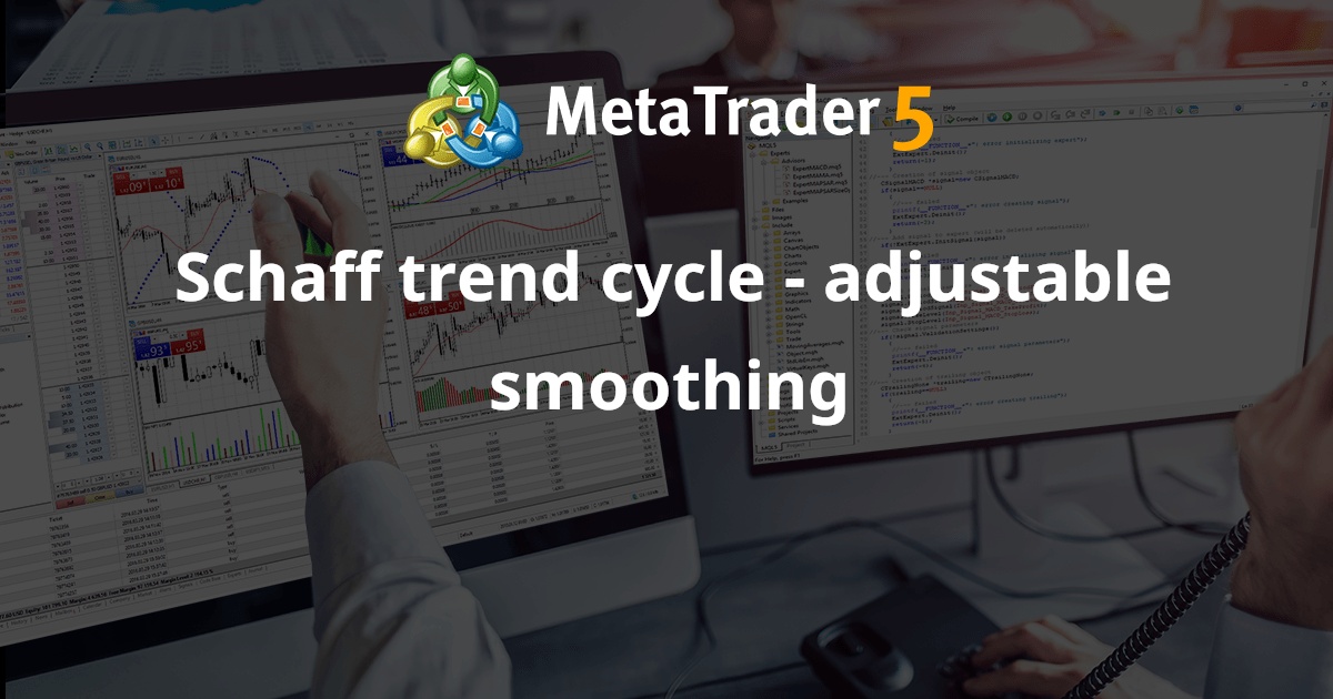 Free download of the 'Schaff trend cycle - adjustable smoothing' indicator by 'mladen' for ...