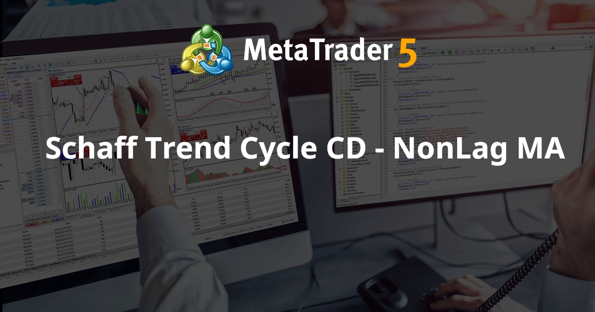 Free download of the 'Schaff Trend Cycle CD - NonLag MA' indicator by 'mladen' for MetaTrader 5 ...