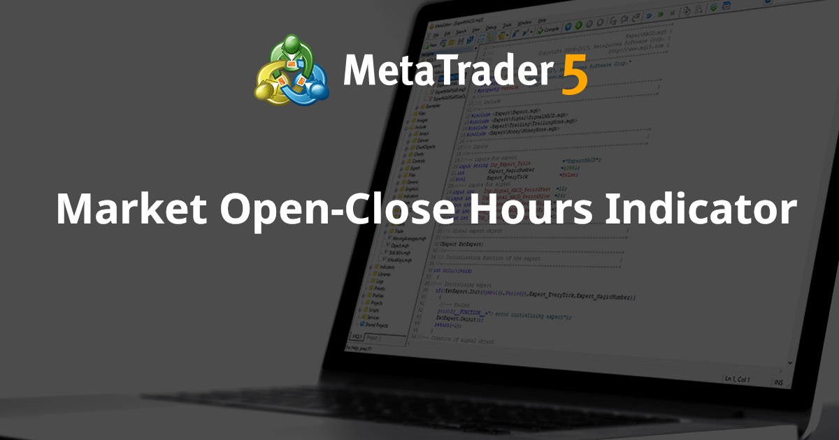 Free download of the 'Market Open-Close Hours Indicator' indicator by ...