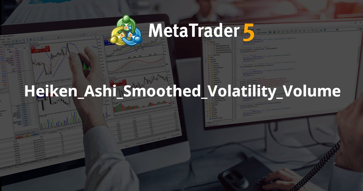 Free download of the 'Heiken_Ashi_Smoothed_Volatility_Volume' indicator by 'GODZILLA' for ...