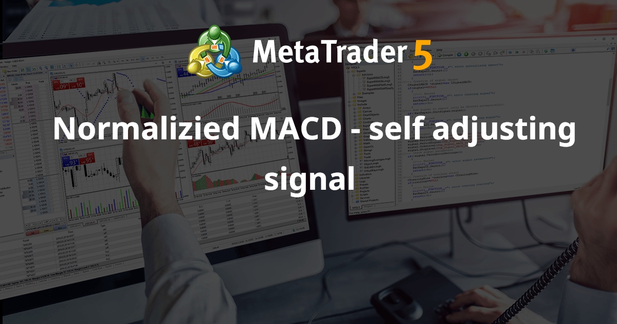Free download of the 'Normalizied MACD - self adjusting signal' indicator by 'mladen' for ...