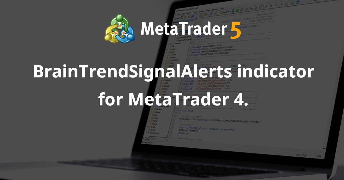 Free download of the 'BrainTrendSignalAlerts indicator for MetaTrader 4.' indicator by '3rjfx ...