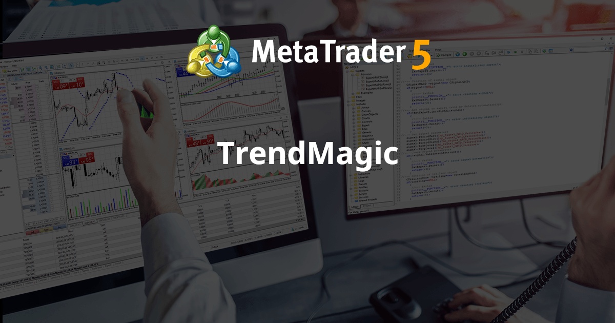 Free download of the 'TrendMagic' indicator by 'sergey1294' for MetaTrader 5 in the MQL5 Code ...