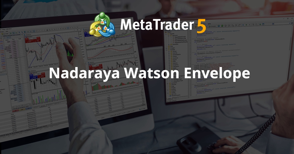Free download of the 'Nadaraya Watson Envelope' indicator by '7bel6 ...