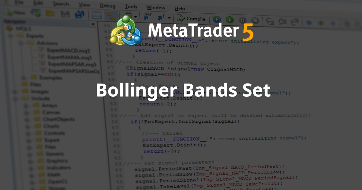 Free download of the 'Bollinger Bands Set' indicator by 'GODZILLA' for MetaTrader 5 in the MQL5 ...