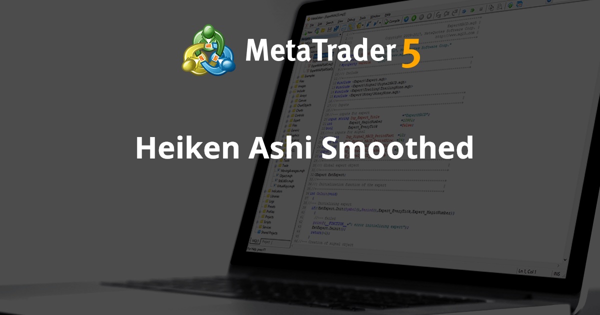 Free download of the 'Heiken Ashi Smoothed' indicator by 'GODZILLA' for MetaTrader 5 in the MQL5 ...