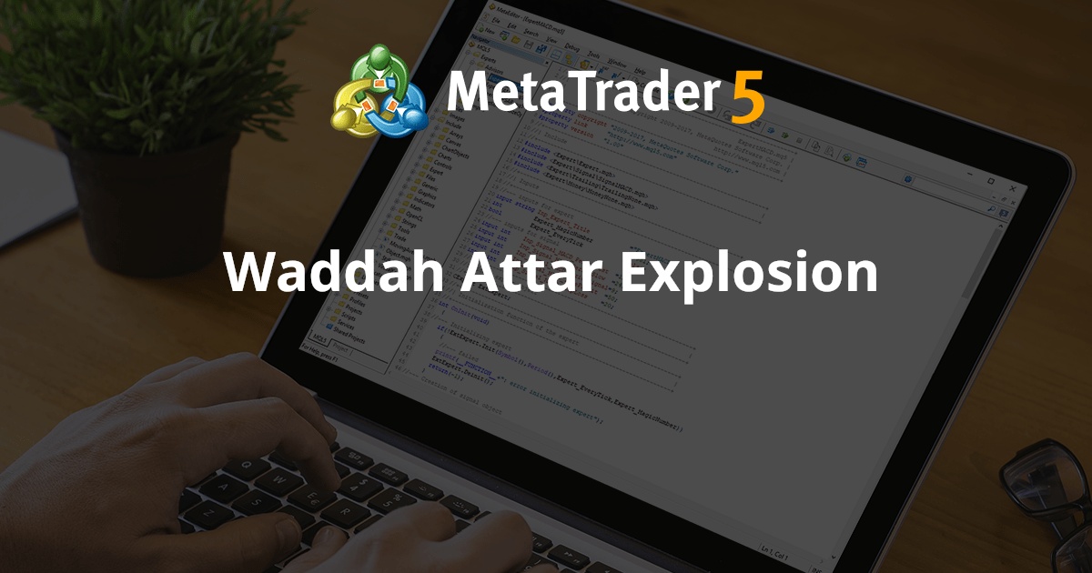 Free download of the 'Waddah Attar Explosion' indicator by 'GODZILLA' for MetaTrader 5 in the ...