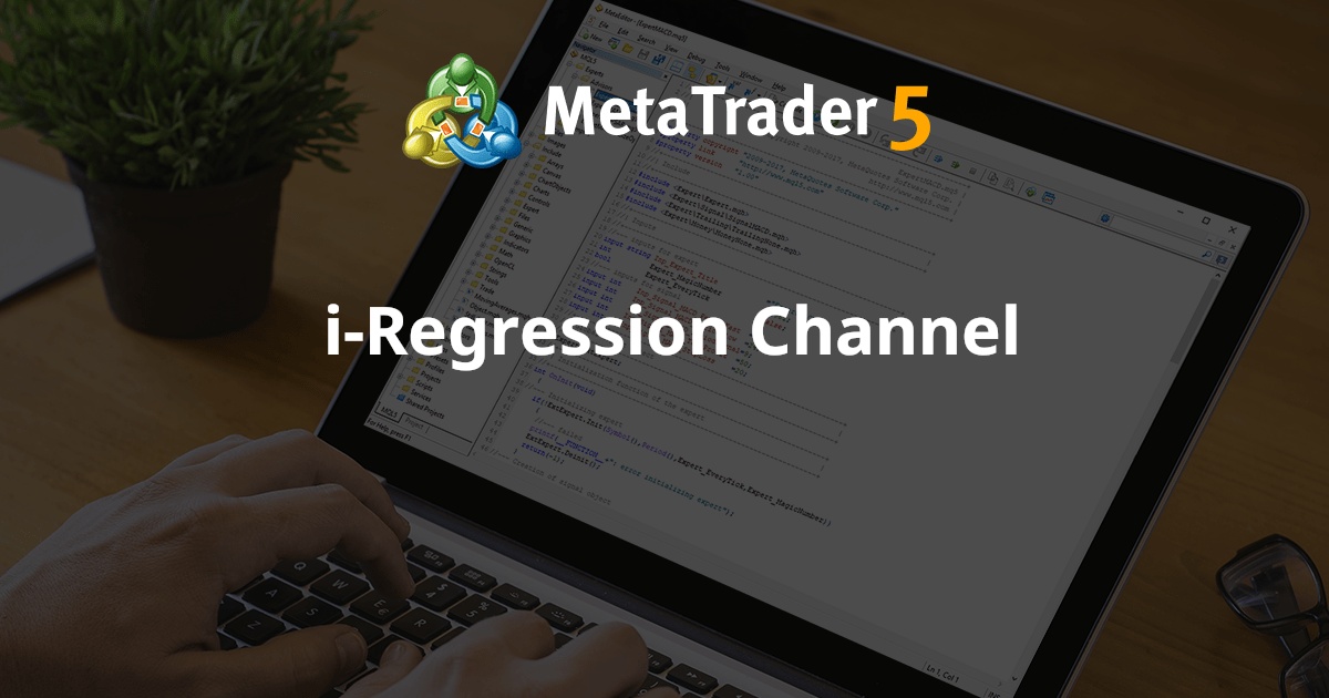 Free download of the 'i-Regression Channel' indicator by 'GODZILLA' for MetaTrader 5 in the MQL5 ...