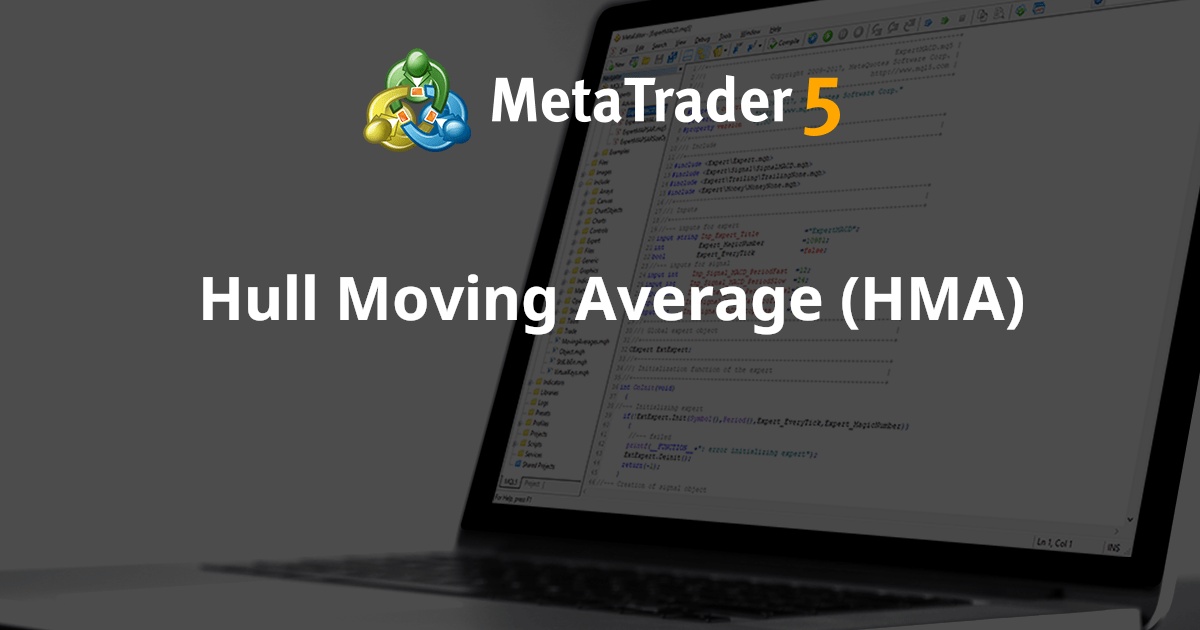 Free download of the 'Hull Moving Average (HMA)' indicator by 'GODZILLA' for MetaTrader 5 in the ...