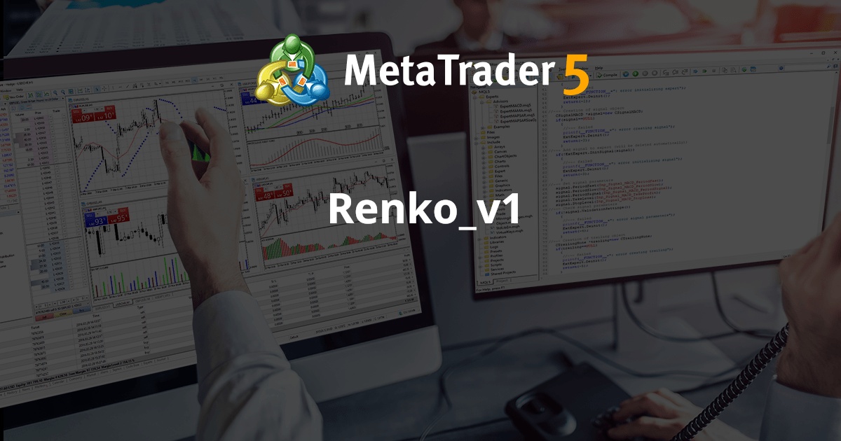 Free download of the 'Renko_v1' indicator by 'Scriptor' for MetaTrader 4 in the MQL5 Code Base ...