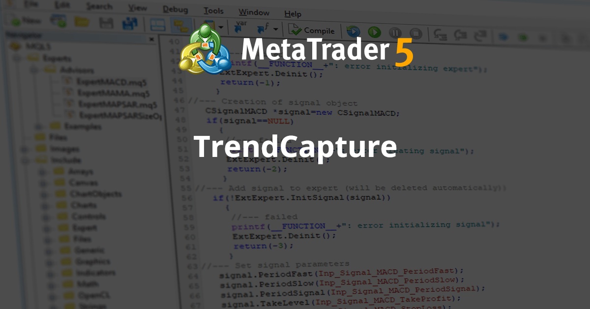 Free download of the 'TrendCapture' expert by 'Reshetov' for MetaTrader ...