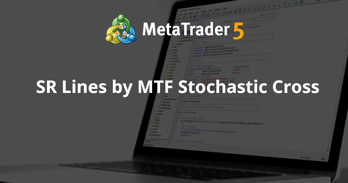 Free download of the 'SR Lines by MTF Stochastic Cross' indicator by 'Kurl1' for MetaTrader 4 in ...