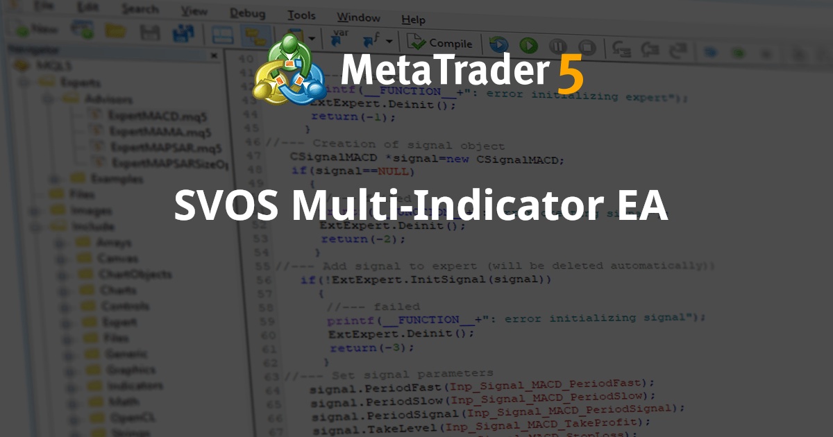 Free download of the 'SVOS Multi-Indicator EA' expert by '[Deleted]' for MetaTrader 4 in the ...