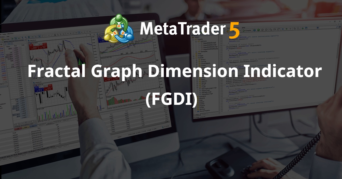 Free download of the 'Fractal Graph Dimension Indicator (FGDI)' indicator by 'jppoton' for ...