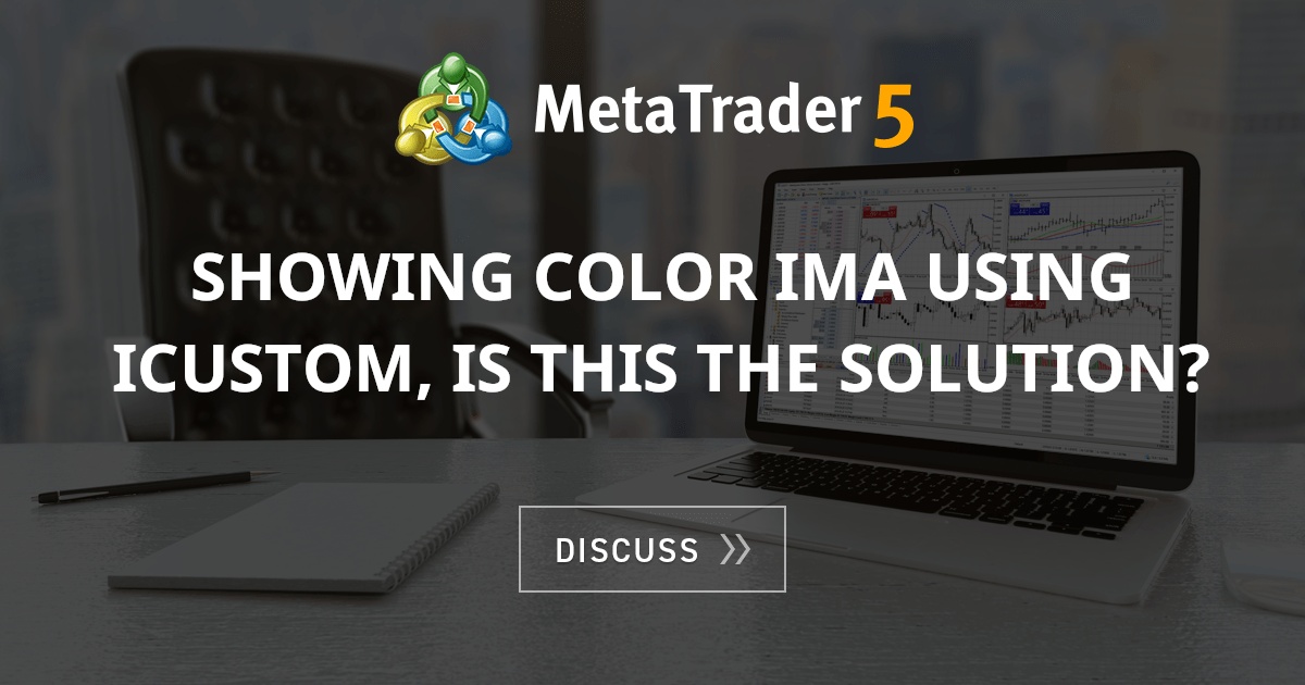 Showing Color Ima Using Icustom Is This The Solution Fundamental Trading Technical 