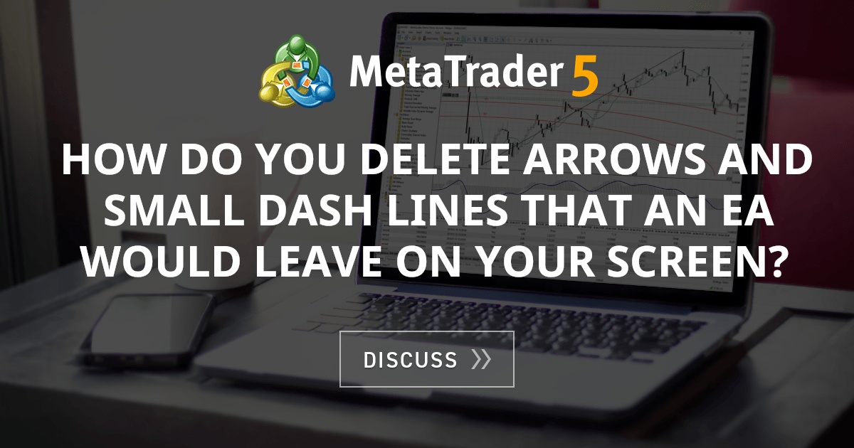How Do You Delete Arrows And Small Dash Lines That An Ea Would Leave On Your Screen Short