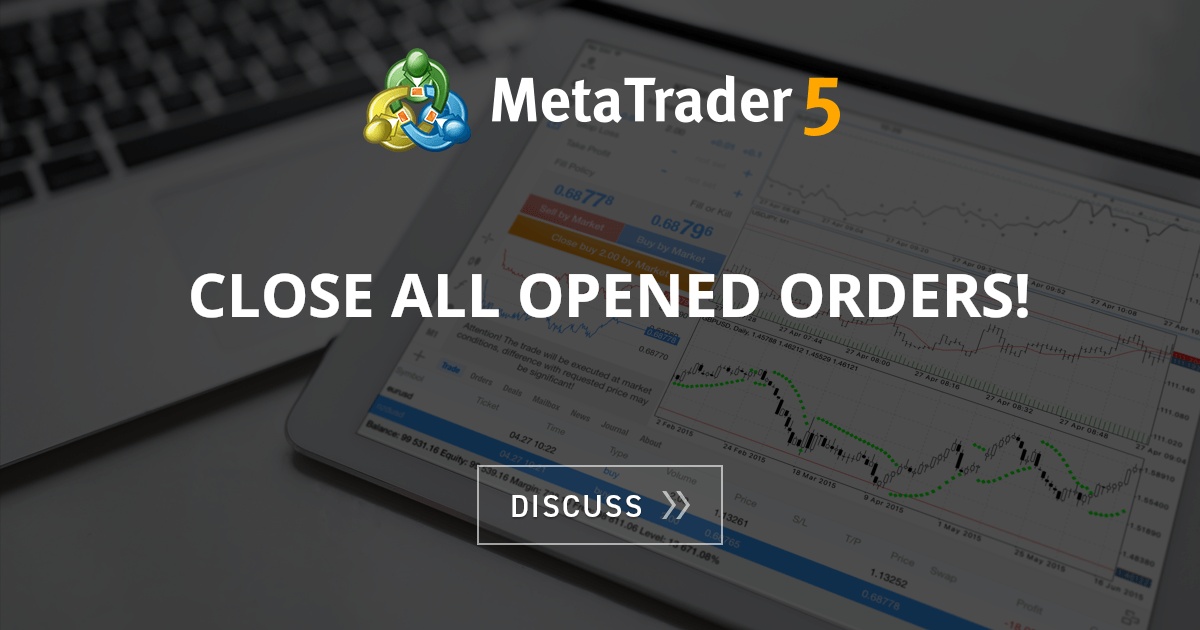 Close All Opened Orders Auto Traders Mql4 And Metatrader 4 Mql4