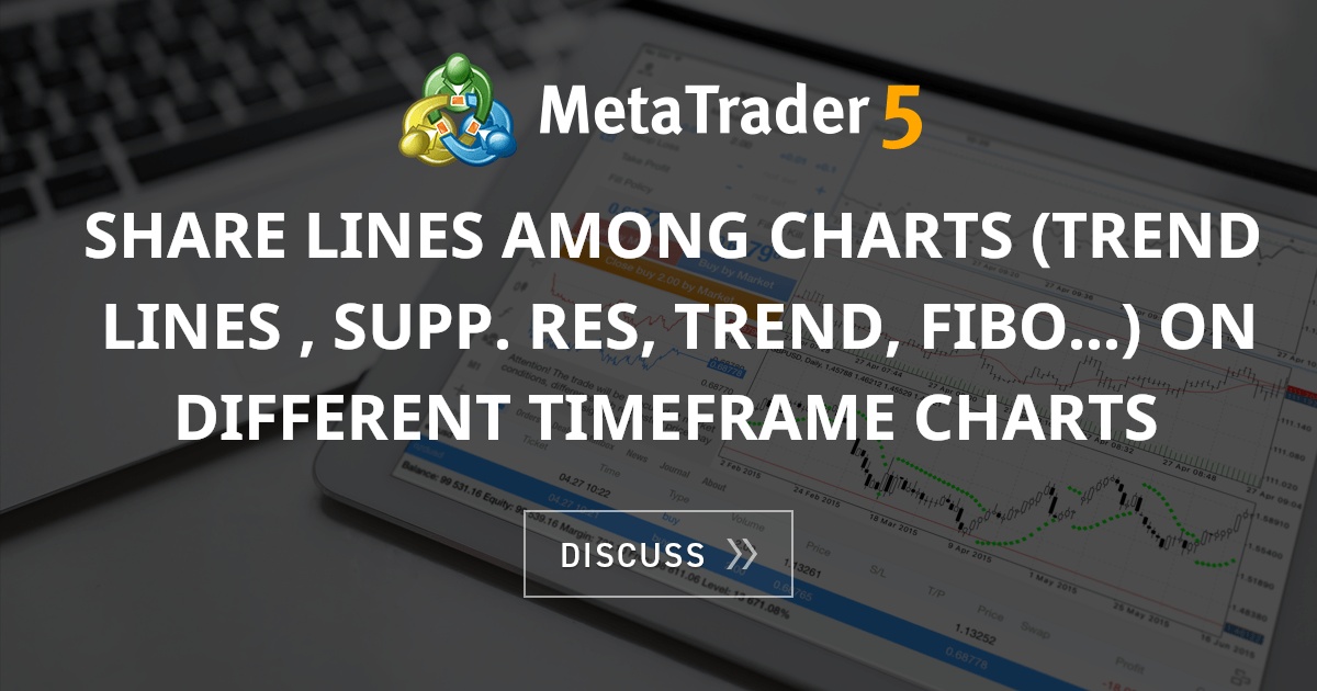 Share lines among charts (trend lines , supp. res, trend, fibo...) on different timeframe charts ...