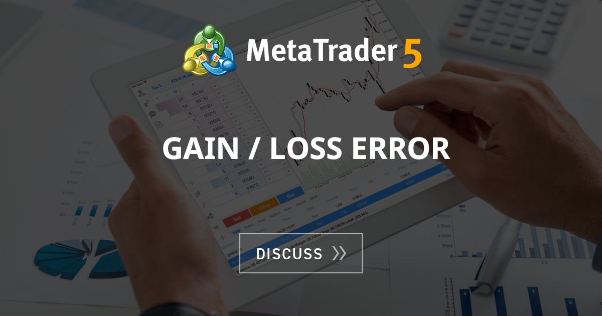 gain / loss error - Stop Loss - MQL4 and MetaTrader 4 - MQL4 programming forum