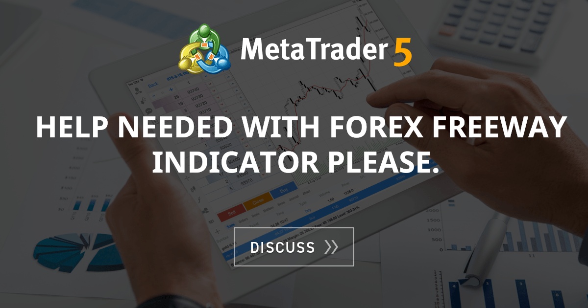Help needed with Forex Freeway indicator please. - Pivot Points - General - MQL5 programming forum