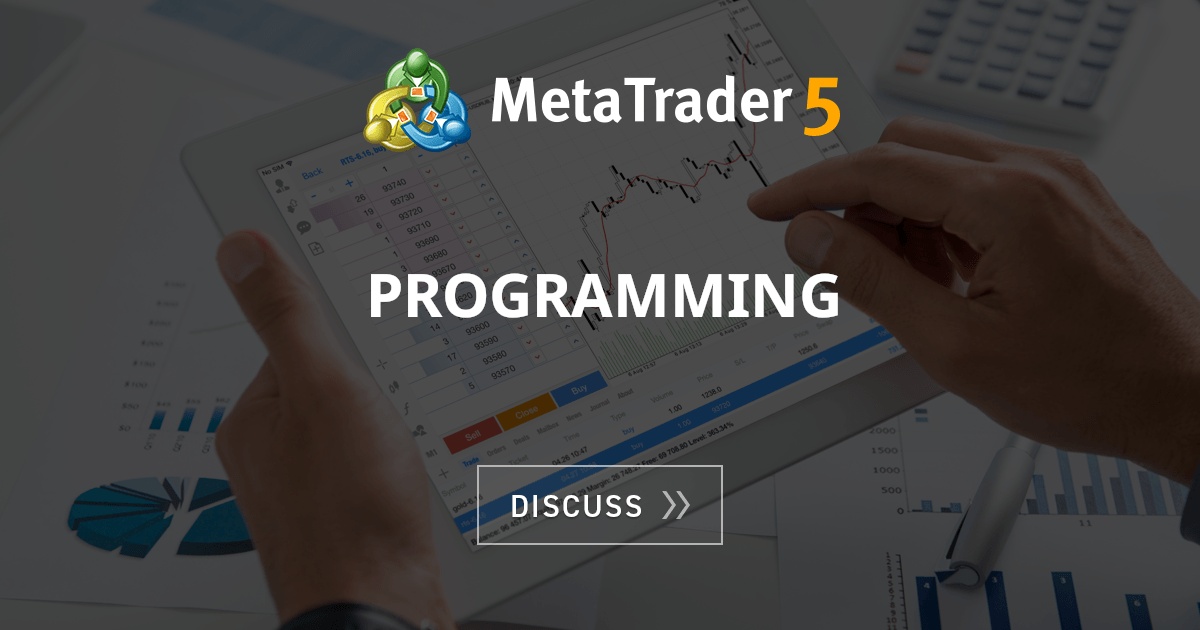 Programming Trading Platform General Mql5 Programming Forum