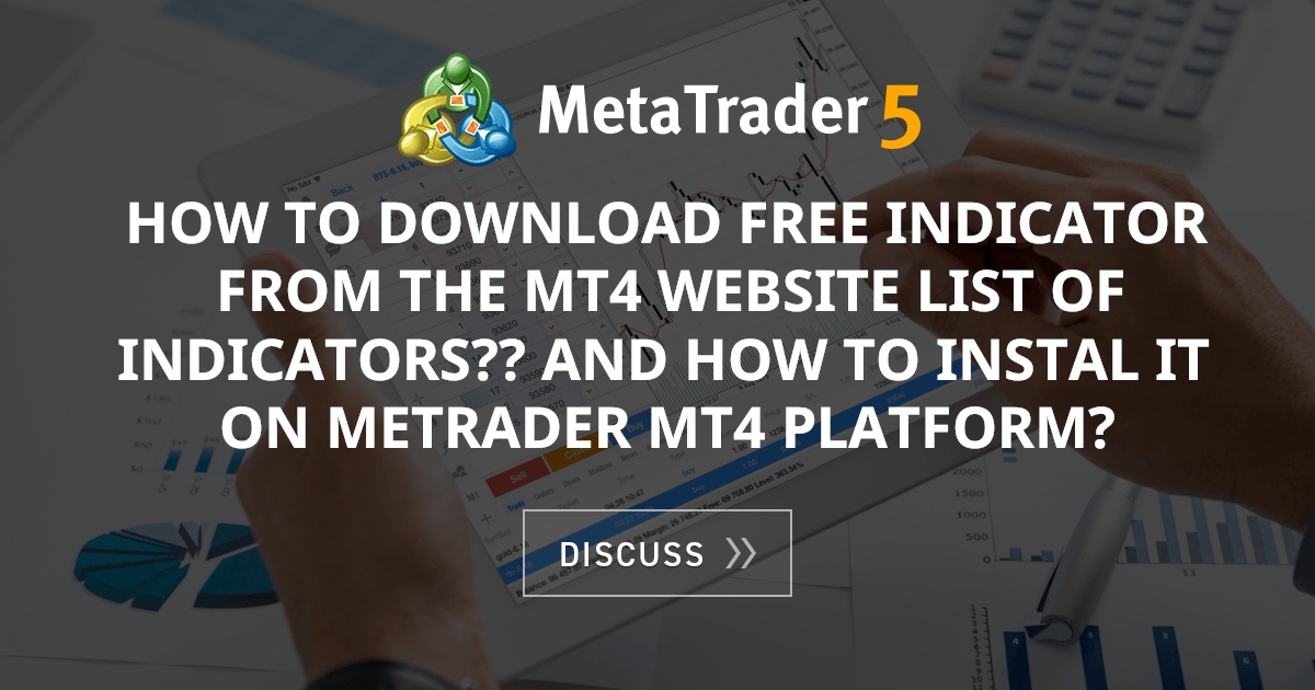How To Download Free Indicator From The Mt4 Website List Of Indicators And How To Instal It On