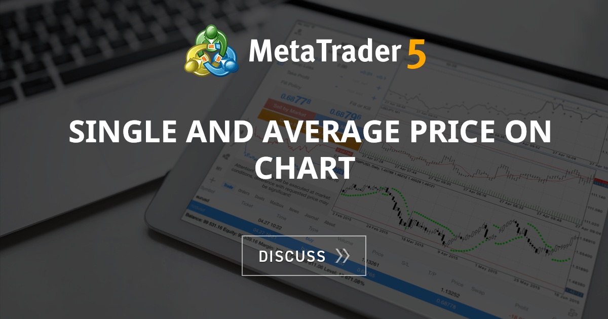 Single and average price on chart - Price Chart - MQL4 and MetaTrader 4 - MQL4 programming forum