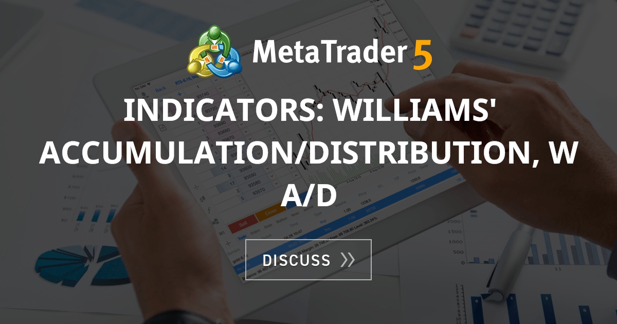 Indicators: Williams' Accumulation/Distribution, W A/D - Indices - Articles, Library comments ...