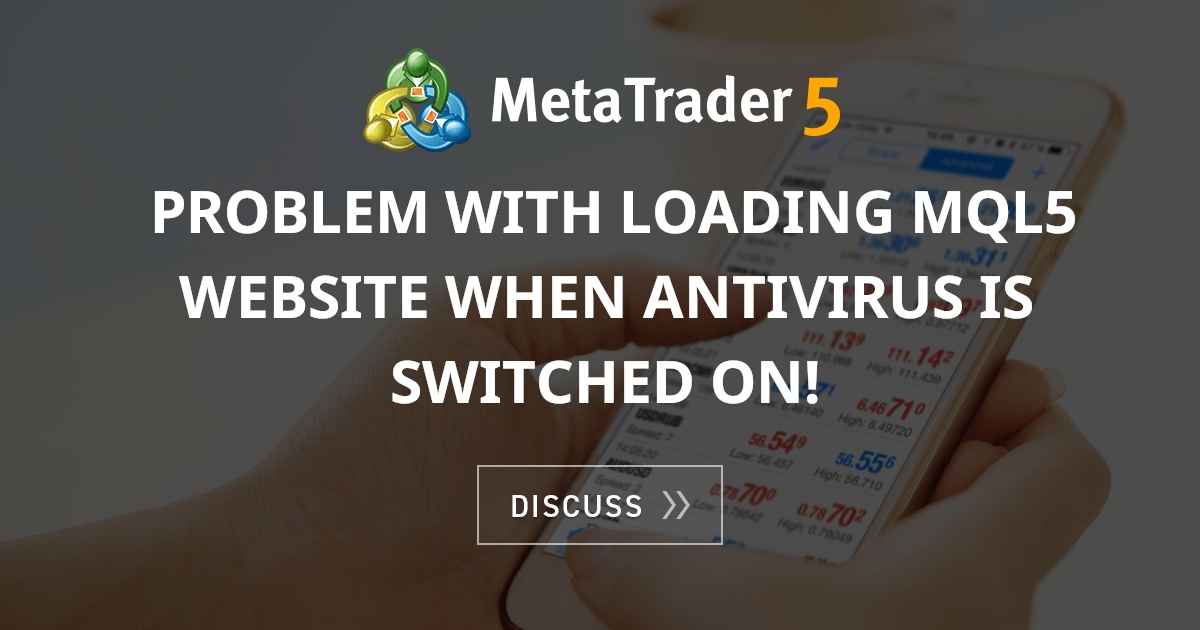 Problem with loading MQL5 website when antivirus is switched on! - Relative Strength Index, RSI ...