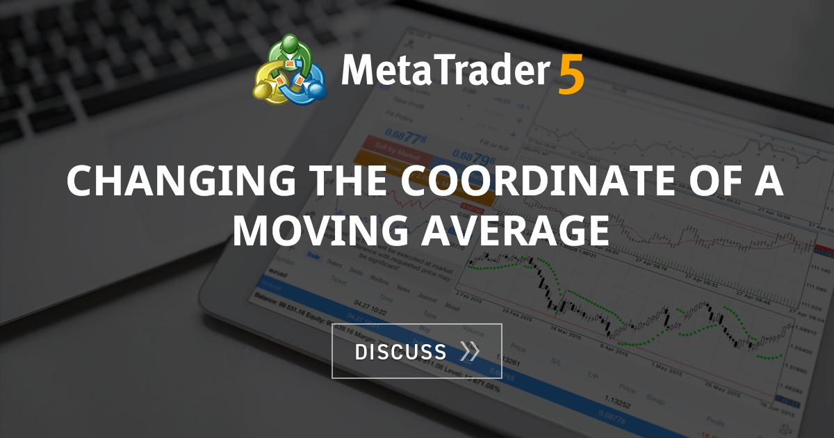 Changing The Coordinate Of A Moving Average - Moving Average, MA - MQL4 and MetaTrader 4 - MQL4 ...