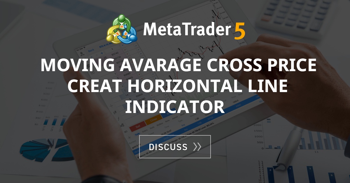 moving avarage cross price creat Horizontal line indicator - Horizontal Line - Technical ...
