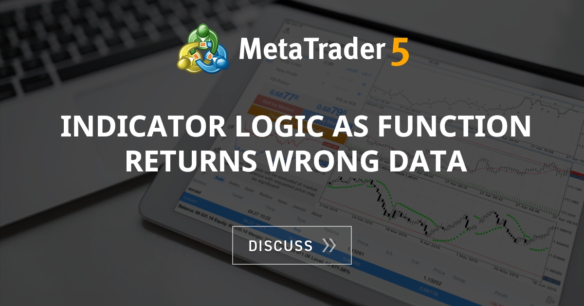 Indicator logic as function returns wrong data - Trend Indicators ...