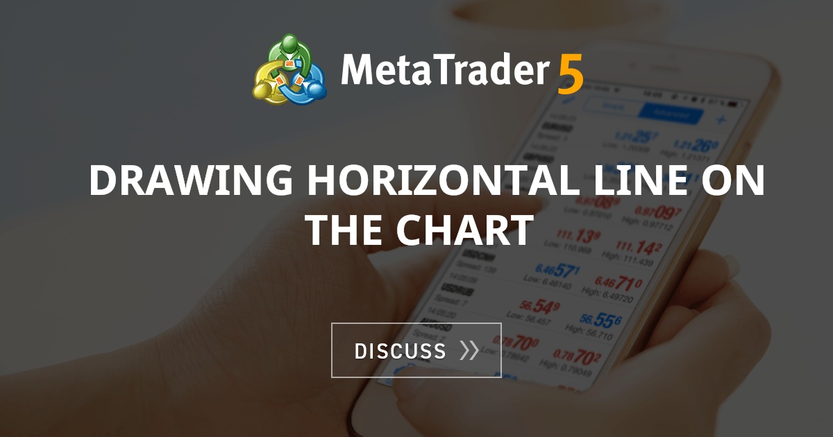 Drawing Horizontal Line On The Chart Horizontal Line Technical