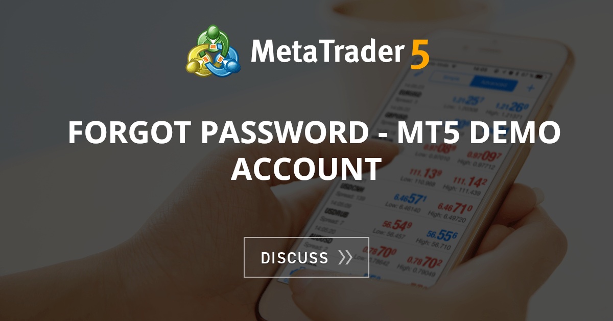 Forgot Password Mt5 Demo Account Demo Account General Mql5 Programming Forum 