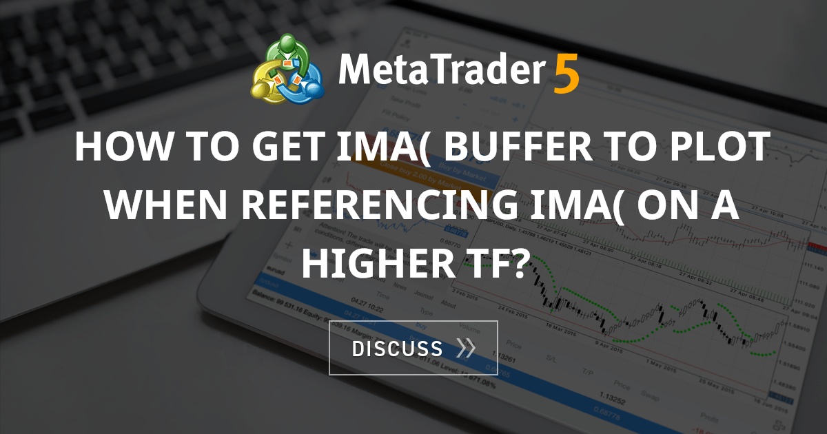 How to get iMA( buffer to plot when referencing iMA( on a higher TF? - Moving Average, MA ...