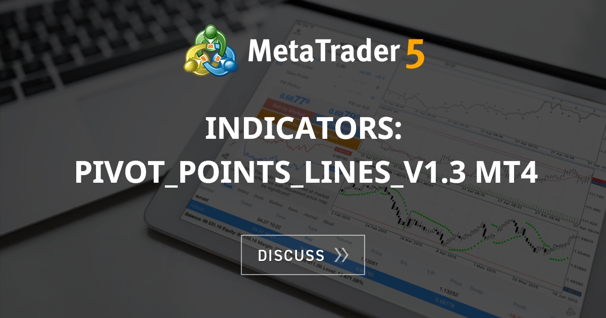 Indicators: Pivot_Points_Lines_v1.3 MT4 - Articles, Library comments - MQL5 programming forum