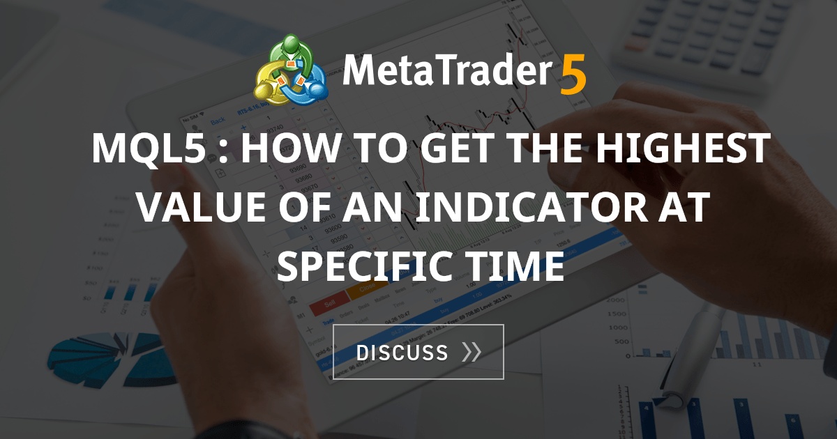 Mql5 How To Get The Highest Value Of An Indicator At Specific Time Indices Technical 