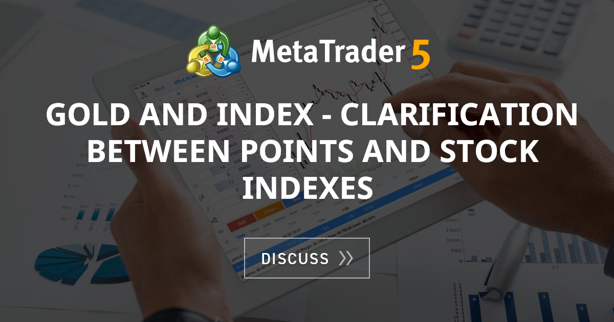 Gold And Index Clarification Between Points And Stock Indexes Relative Strength Index Rsi 