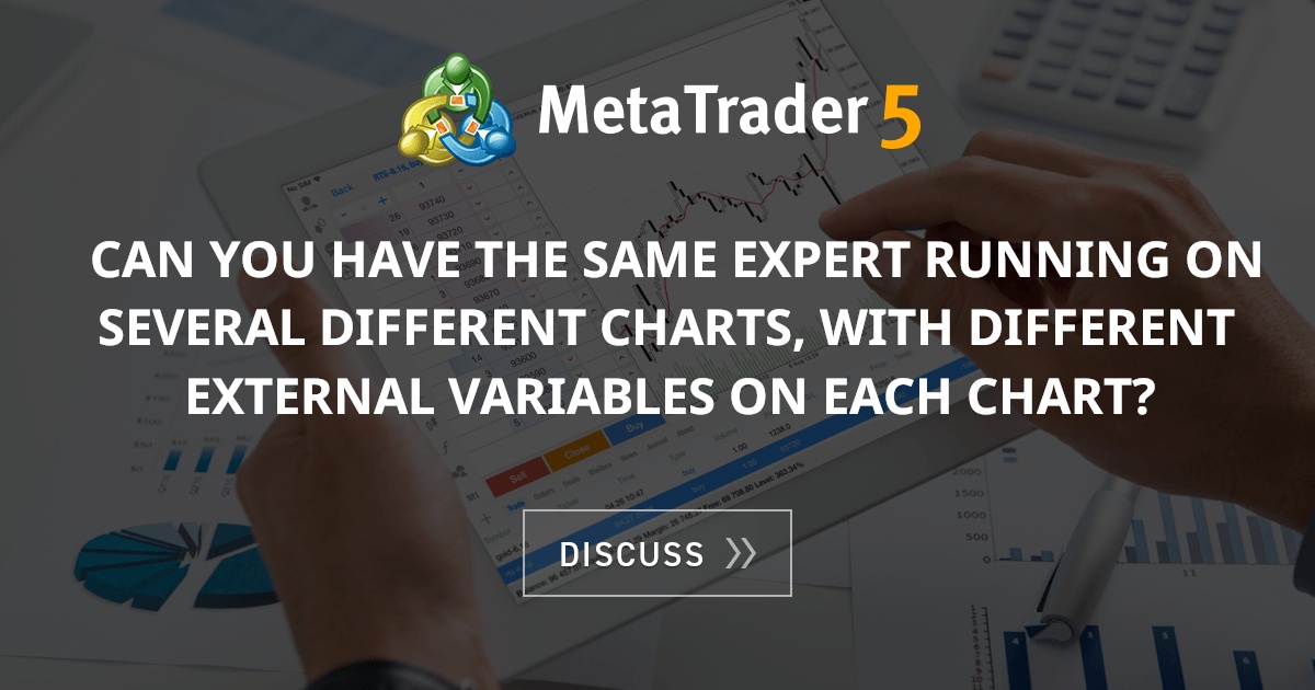 Can You Have The Same Expert Running On Several Different Charts With Different External 