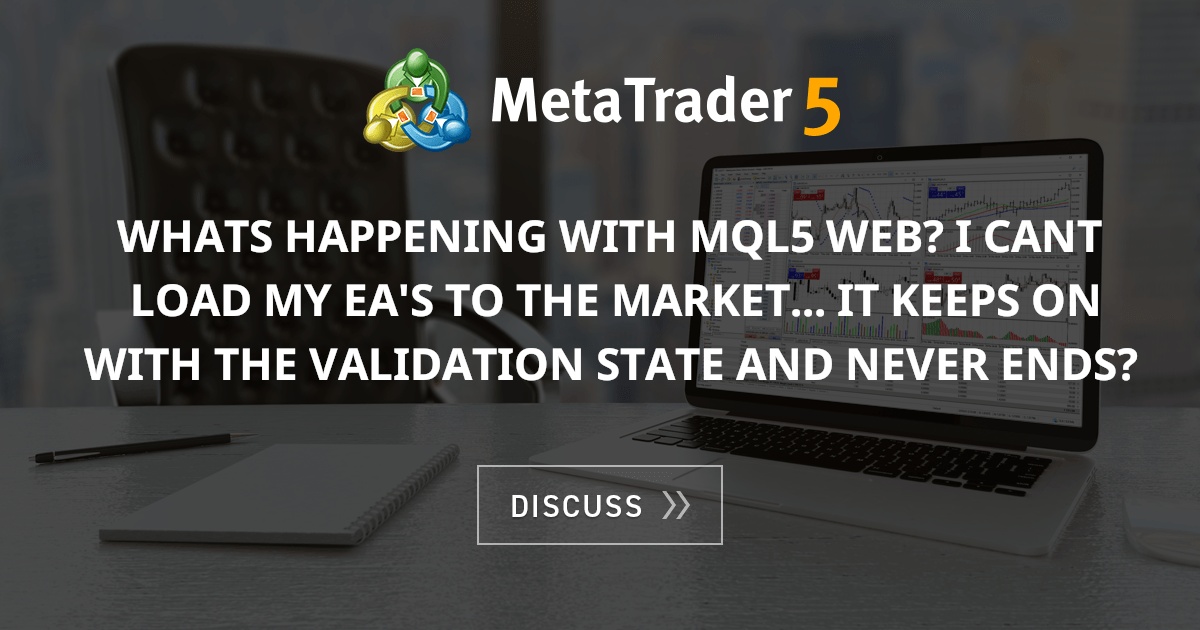 Whats Happening With Mql5 Web I Cant Load My Eas To The Market It Keeps On With The 0848