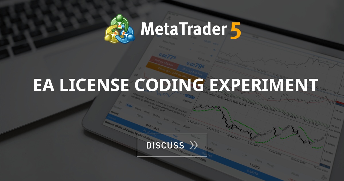 EA License Coding Experiment - Moving Average, MA - Expert Advisors and ...