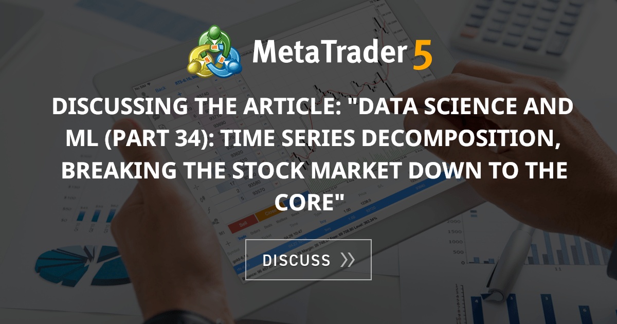 Discussing The Article Data Science And Ml Part 34 Time Series